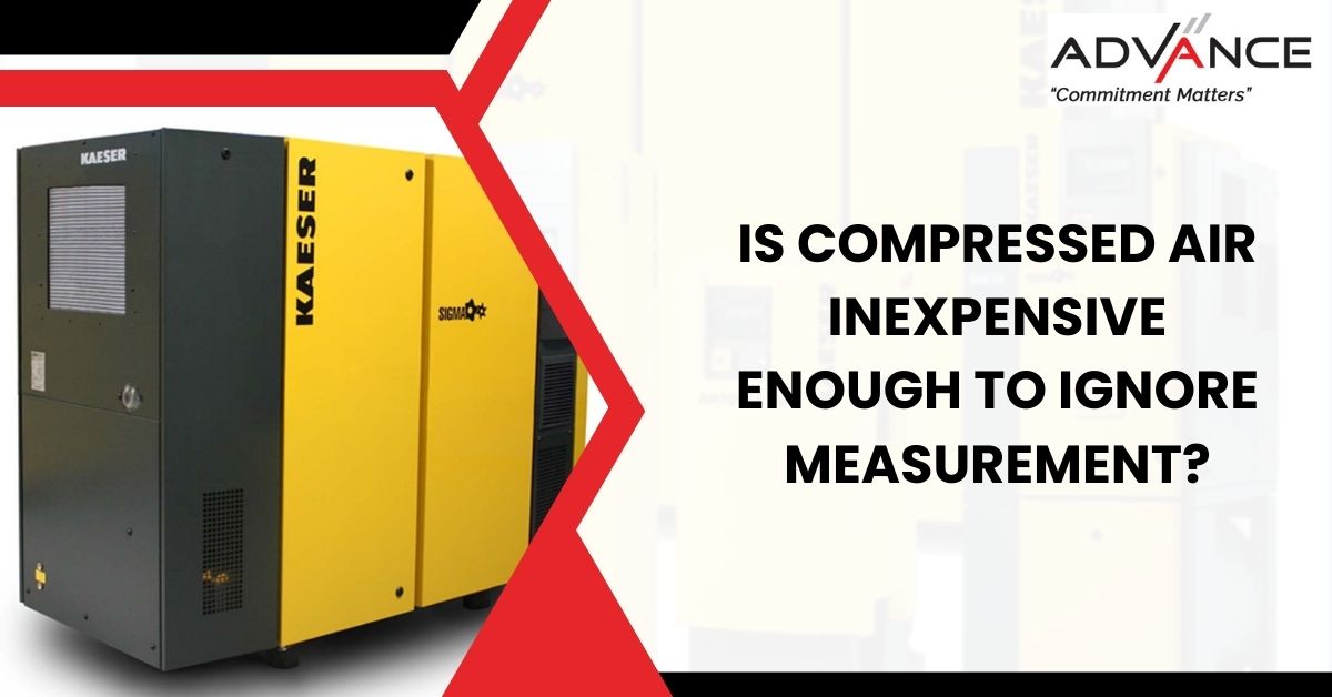 Is Compressed Air Inexpensive Enough To Ignore Measurement?